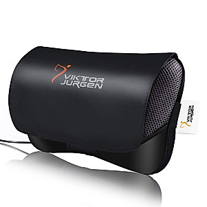 VIKTOR JURGEN Christmas Back Massager Gifts, Shiatsu Kneading Massager for Neck and Shoulder, Massage Pillow with Heat Relaxation Gifts for Women/Men/Dad/Mom//Mothers Day/Fathers Day/Valentine's Day