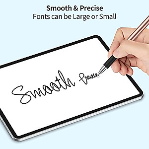 Stylus Pen for iPad (3 Pcs), Universal Stylus with High Sensitivity Disc & Fiber Tip, Compatible with iPad, iPhone, Android and Other Capacitive Touch Screens