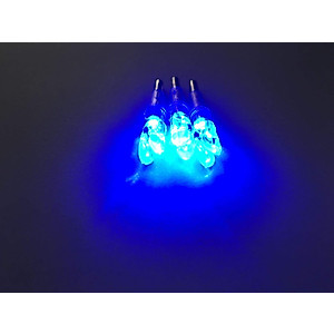 JIEXI HWYP Led Lighted Arrow Nocks for ID 4.2mm/165 for Victory Easton G-Uni shafts Pack of 6 (Blue)
