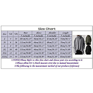 iQKA Women Long Sleeve High Neck Sweatshirt Solid Color Casual Loose Turtleneck Pullover Tops Fall Blouse S-3XL(Black，XXL)