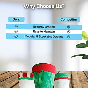 Fun Express Mini Flower Pots Bulk Ceramic - Set of 12 Unfinished White Ceramic Pot for Kids - Color Your Own Class Pack - Great for Classrooms, Art Class and Camp Craft Projects