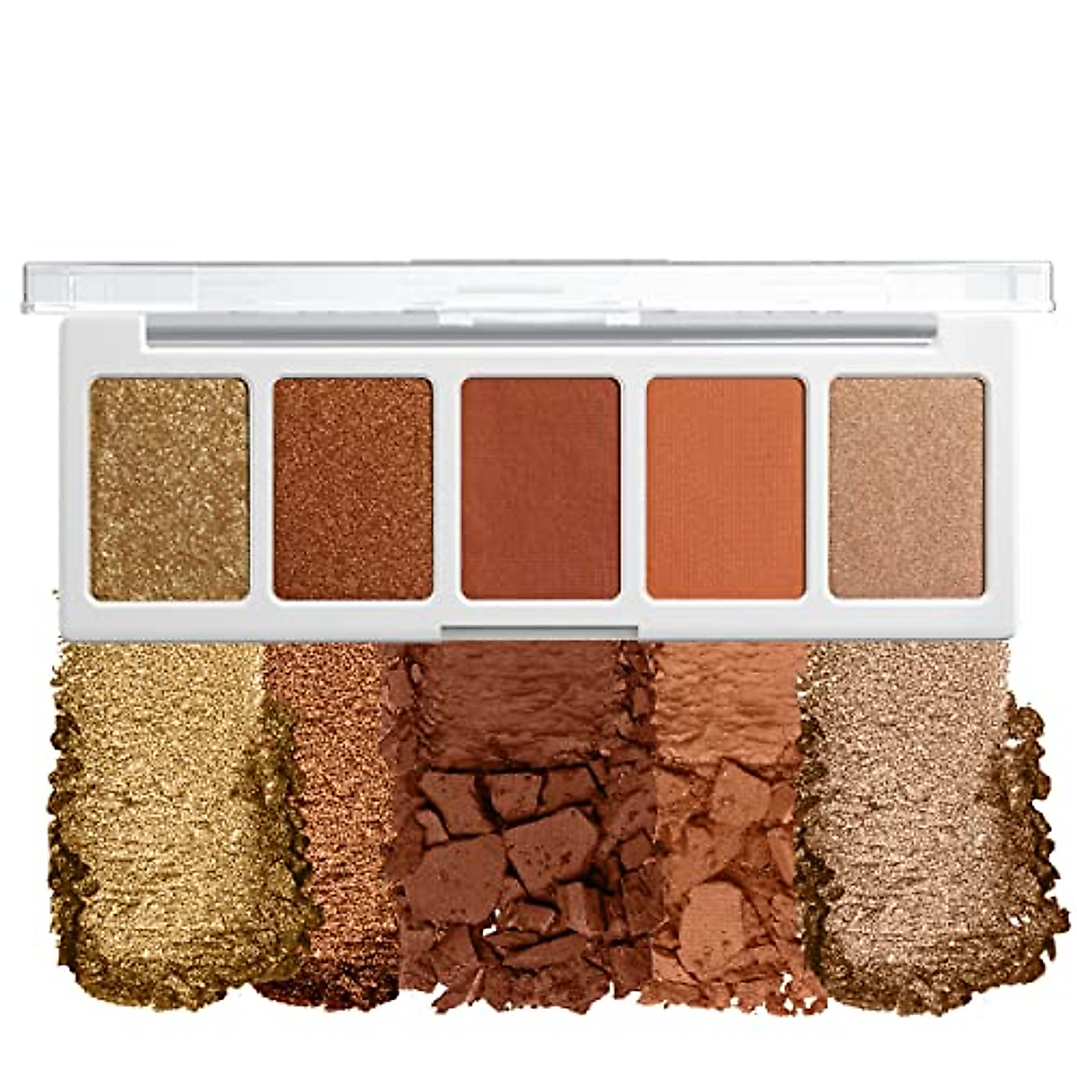 wet n wild Color Icon Eyeshadow Makeup 5 Pan Palette, Matte, Shimmer, Metallic, Long Wearing, Rich Buttery Pigment, Cruelty Free - Sundaze