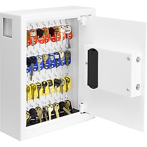 Barska Digital Electronic Keypad Lock Wall Mount 40 Key Cabinet Safe Ideal for Home Hotels Schools & Businesses