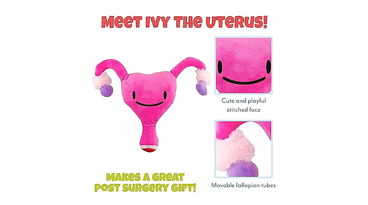 Attatoy Plush Uterus - Comforting Gift for Ladies