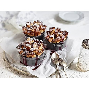 staub La Cocotte Round 40500-106 Mini Pico Cocotte Round Gray 40500-106 Small Two-Handed Cast Enameled Pot