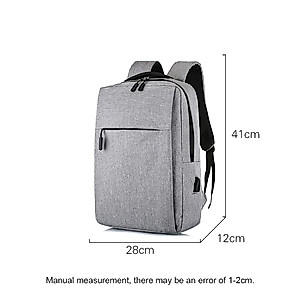 N+B Lightweight Carrying Case for PS 5, Protective Shoulder Bag, Charging Design of External USB Interface, Waterproof, Shockproof, Travel Backpack (Gray)