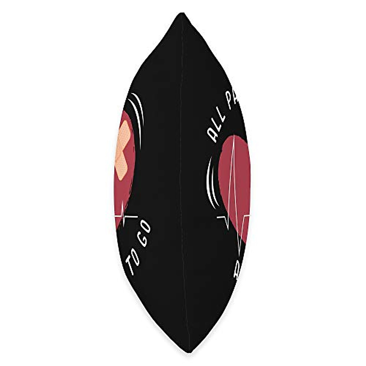 Heart Surgery Gifts Post Heart Surgery Bypass Recovery All Patched Up Throw Pillow, 16x16, Multicolor