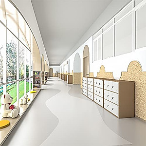 9 Door Small Bedroom Furniture,Metal Locker with Cloth Rail and Shelf,Kids Living Room Locker,Storage lockers for Office (9D)