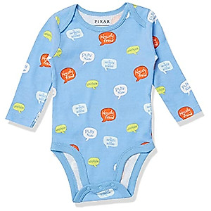 Amazon Essentials Disney | Marvel | Star Wars Unisex Babies' 6-Piece Outfit Set - Discontinued Colors, Pack of 6, Toy Story Play Nice, Newborn