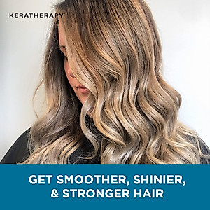 Keratherapy Keratin Infused Moisture Shampoo, 10.1 fl. oz., 300 ml - Anti Frizz Moisture Shampoo for Oily Scalp and Dry Ends - Kerabond Technology, Aloe Vera, & Willow Bark