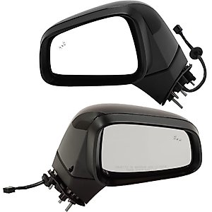 Kool Vue Driver & Passenger Side Power Heated Mirrors for Buick Encore 2017-2020 With Signal Light, Blind Spot Monitor & Memory Paintable
