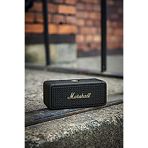 Marshall Emberton Bluetooth Portable Speaker - Black & Brass