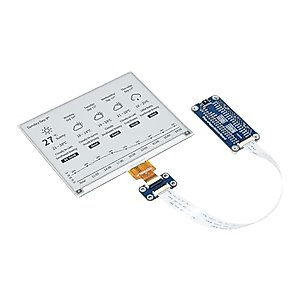 Waveshare 5.83inch E-Paper E-Ink Display Module for Raspberry Pi Pico 648×480 Pixels Black/White SPI Interface