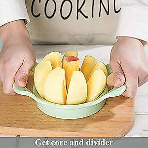 TIKBABA Apple Peeler,Corer Remover and Divider,Semi-automatic Peeler for Potato,Pear