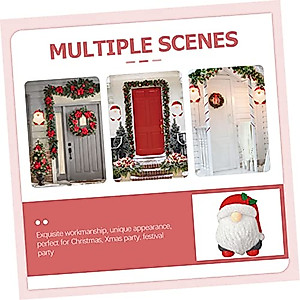 GANAZONO Christmas Lamp Shade Outdoor Light Covers Santa Lampsahde Christmas Porch Light Covers Porch Shades Christmas Ornaments Light Covers for Light Fixtures Holiday Lights Wall Eva