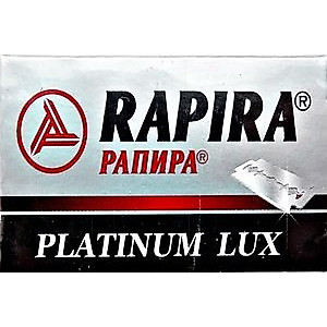 5 Rapira Platinum Lux razor blades