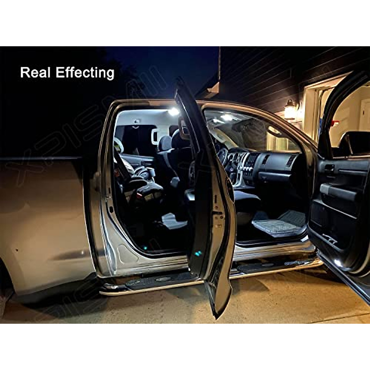 Xpismii 7 Piece 6000K White Tacoma LED Interior Light Kit Package Replacement for Toyota Tacoma 2005 2006 2007 2008 2009 2010 2011 2012 2013 2014 2015, with Placement Diagram and Install Tool