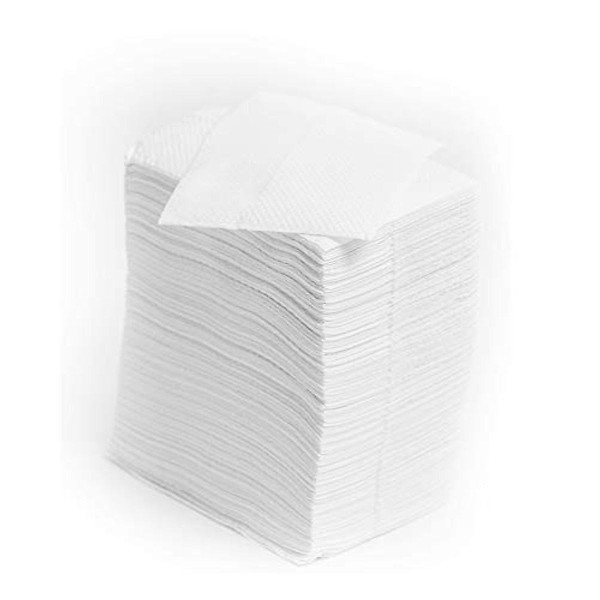 EcoQuality Low Fold Dispenser Napkins, 1-Ply,3 1/2 x 5 in., White 800/pk, Dispenser Napkin Refill, Everyday Napkins, Perfect for Restaurants, Diners, Bodegas & Home