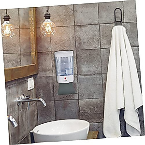 BETOOKY 1pc Water Tray Automatic Drip Tray Liquid Soap Dispenser Catch Tray Laundry Cup Bark Soap Drip Foam Hand Soap Wall-Mounted Soap Dispenser Tray Plastic Electric