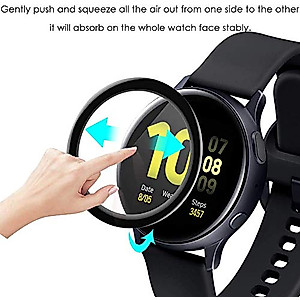 Compatible for Smaiit Smart Watch Screen Protector, [3 Pack] 3D Full Coverage PET Soft Screen Protector Film Compatible with Smaiit Y22 Smart Watch/BANLVS Y22 Smart Watch/A-TGTGA Y22 1.7” Watch/WZWNEER Y20GT Smart Watch (3 PACK)