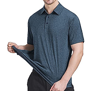 3 Pack Polo Shirts for Men Dry Fit Performance Short Sleeve Golf Polo Shirts (as1, Alpha, x_l, Regular, Regular, A03)
