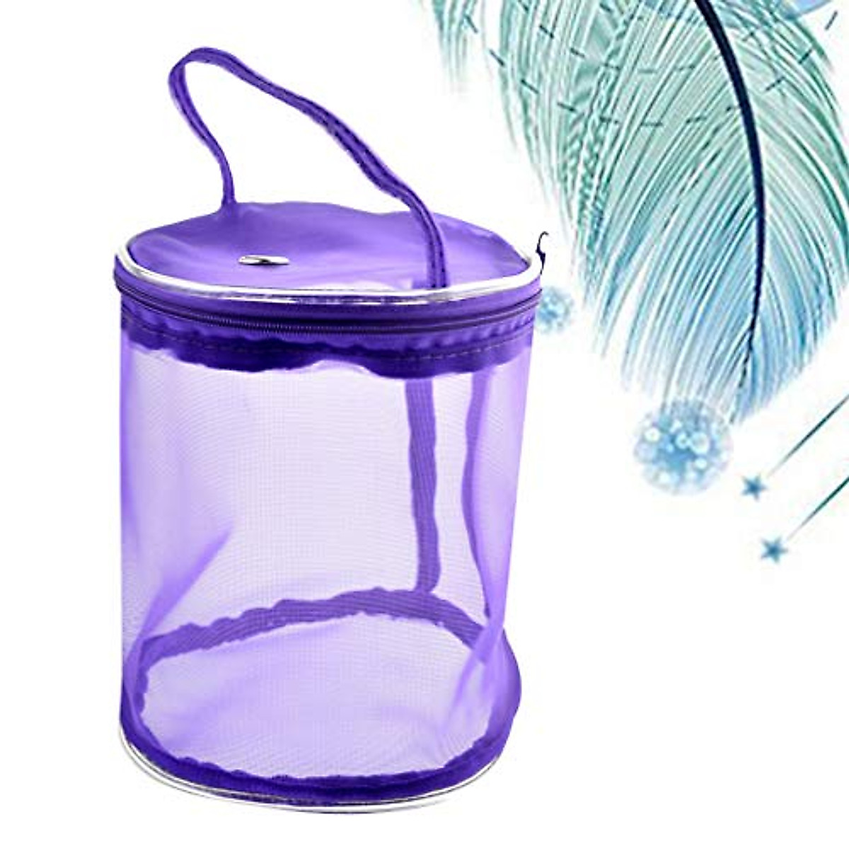 Ciieeo Travel Accessories Travel Tote Bags Yarn Storage Case Empty Mesh Yarn Bags Round Mesh Storage Bag Accessories Storage Tote Bags for Storing Travel Tote Bag Travel Tote Bags