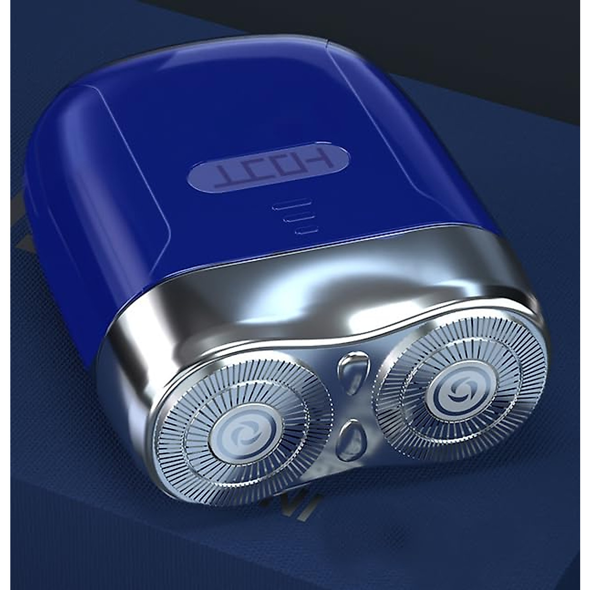 Powerful High Speed Storm Shaver: 2023 Upgraded Electric Travel Razor Shaver (Blue)