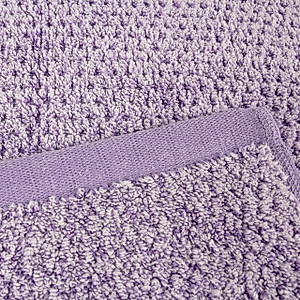 Everplush Diamond Jacquard Washcloth 6 Piece in Lavender