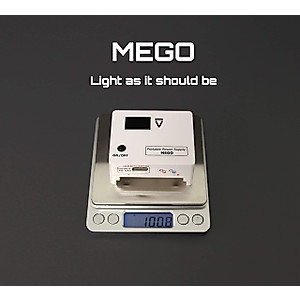 Rechargeable Breadboard Power Supply – 4 to 24V DC Output Power Supply with 2000mAh Rechargeable Battery with USB Charging – Ideal for Labs and Projects in Classroom, Outdoor and Home Schools