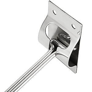 ACXFOND T Style RV Entry Door Holder, 304 Stainless Steel Trailer Door Latch, 6 Inches RVDoor Latch Trailer Door Holder RV Screen Door Latch for Camper Trailer Cargo(2 Set)