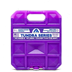 Arctic Ice Tundra Series Reusable Ice Pack for Coolers, Lunch Boxes, Camping, Fishing, Hunting and More, Freezes at 5F - XX-L (10 LBS)