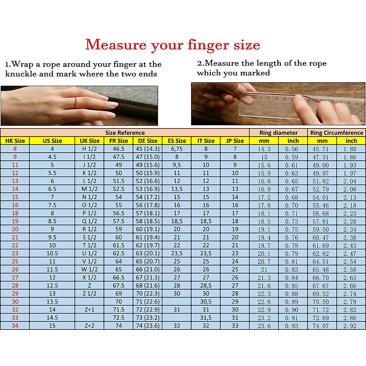 Bcughia Wedding Ring Zirconia, Female Rings Rose Gold Copper White Round Gemstone Four Prong Inlaid Open Ring Proposal Jewelry Ring Gifts Size 8