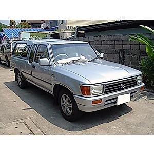 Rear Quarter Window Latch Lock Dark Gray Color For Toyota Hilux Pickup MK3 LN85 1989-1995