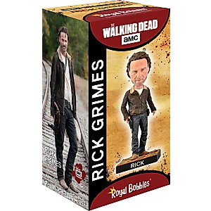 Royal Bobbles The Walking Dead Rick Grimes Collectible Bobblehead Figure