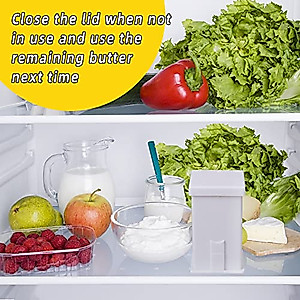 codree 3 PCS Butter Spreader Dispenser-Corn Butter Holder with Built-In Cover-Spreads Butter Dispenser on Waffles Toast Pancakes Bagels