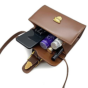OOHOO Small Purse for Women Crossbody Clutch Top-handle Shoulder Bag Classic Fashion Handbags with Adjustable Strap