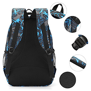 Rickyh Style Lightweight Elementary School Backpack - Durable, Waterproof Kids' School Bag