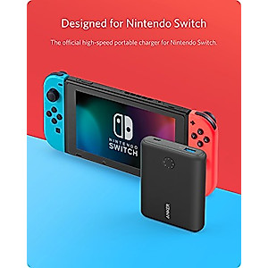 [Power Delivery] Anker PowerCore 13400 Nintendo Switch Edition, The Official 13400mAh Portable Charger for Nintendo Switch, for use with iPhone X/8, USB-C MacBooks, and More