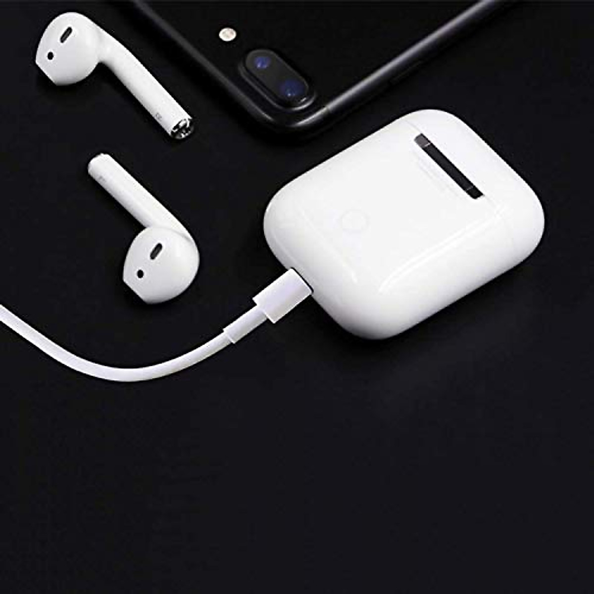 Tobysome Replacement Charging Charger Power Supply Cable Short Lightning Cords Compatible with iPhone/Airpods Earphone/Wireless in-Ear Headphone Earphone and Pill+ Speakers