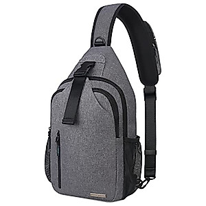 Lacdo Sling Bag Sling Backpack Travel Hiking Daypack Crossbody Shoulder Bag