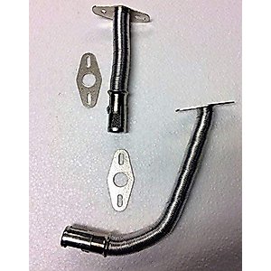 RCK Sales Gas Grill Two (2) Adjustable Flexable Universal Gas Grill Burner Venturi Tube 5.5" to 13"