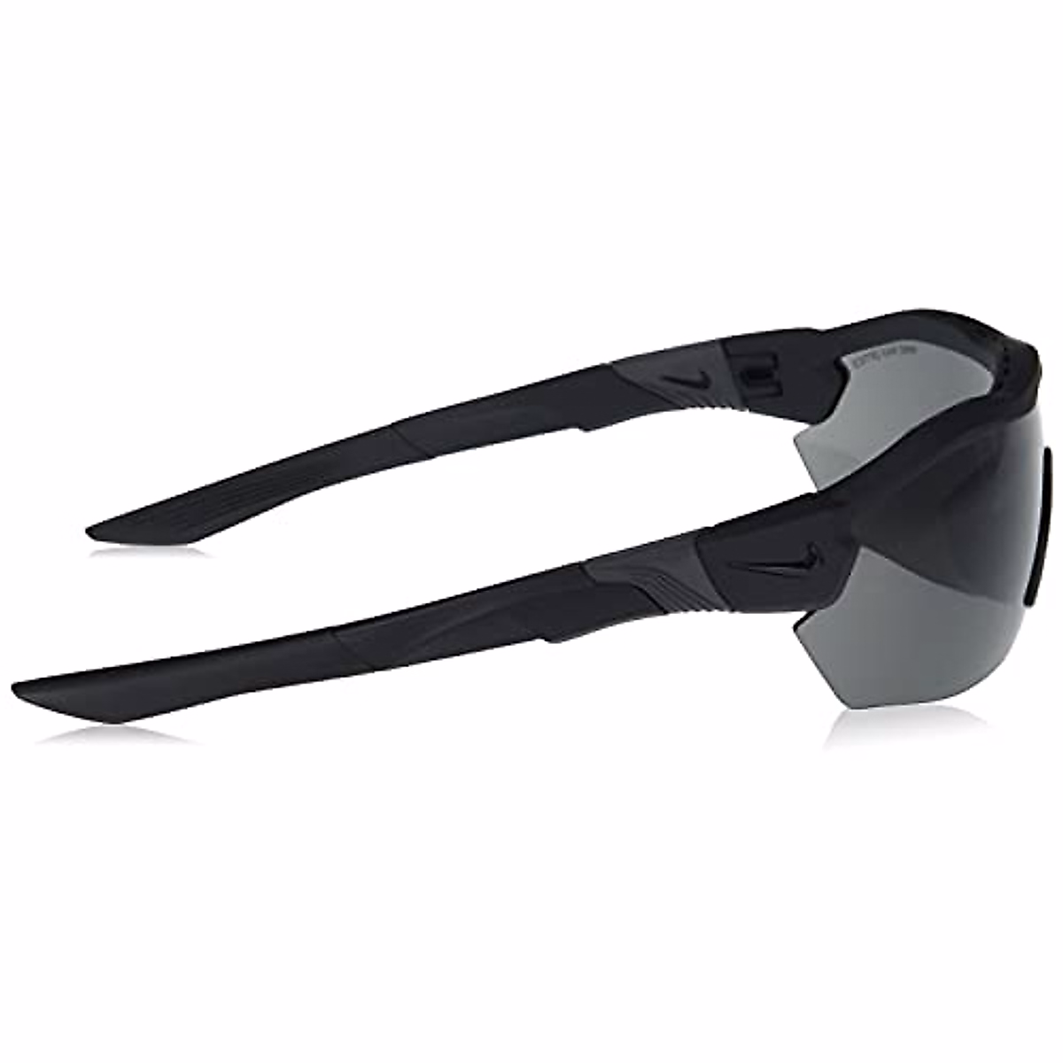 Nike Show X3 Elite L Rectangular Sunglasses, Matte Black, 61/15/130