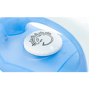 Impress Basic Clothing Iron | Non-Stick | Compact | Spray | Adjustable Steam | Fabric Selector | Swivel Cord | Lightweight | 1200-Watt (Blue)