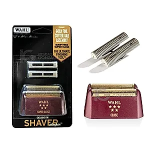 Wahl Bump Control Super Close Foil and Cutter Set