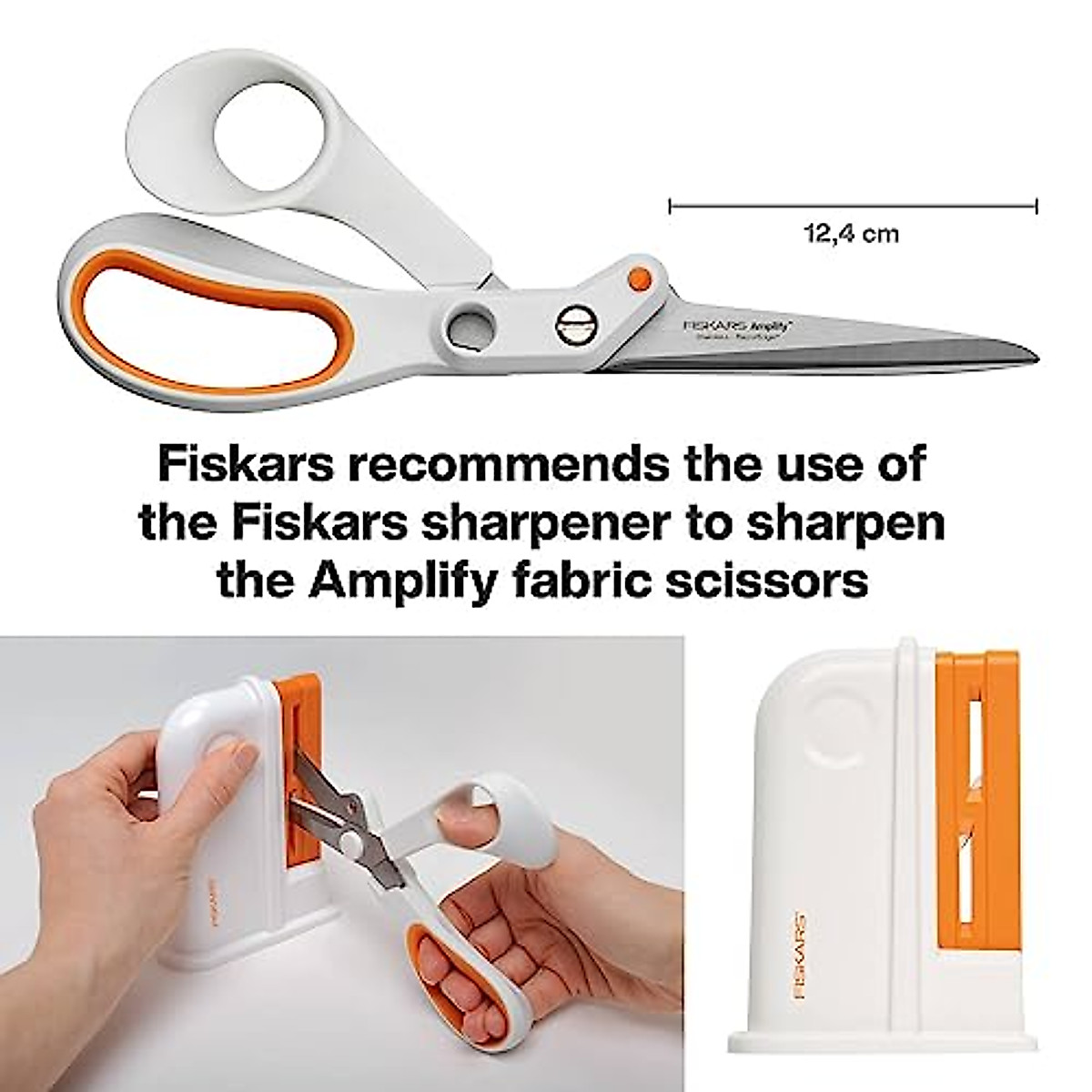 Fiskars 1005223 High Performance Precision Scissor, Length 21 cm, Standard