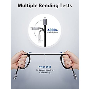 Stouchi USB C Extension Cable 10FT/3M, USB C Extension Cable Type C 3.1 Male to Female Fast Charging & Audio Data Transfer for Galaxy S23, iPad Mini/pro, MacBook Air M2/ M1 Mac Mini/pro, Mag- Safe