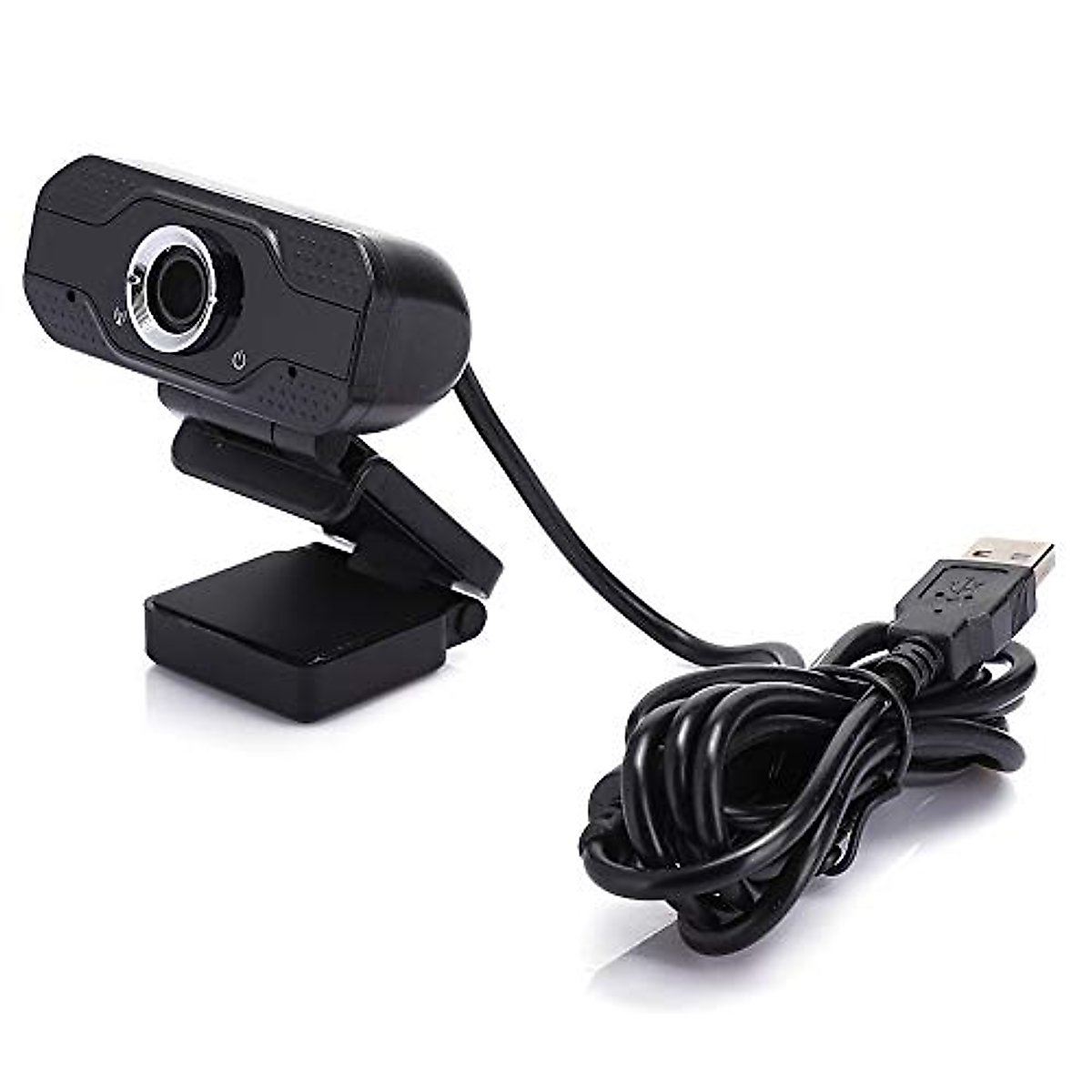 Zyyini Bindpo Computer Camera, 1080P HD USB Web Camera AutoFocus Angle Adjustable PC Camera with Microphone for Video Conferencing, Recording
