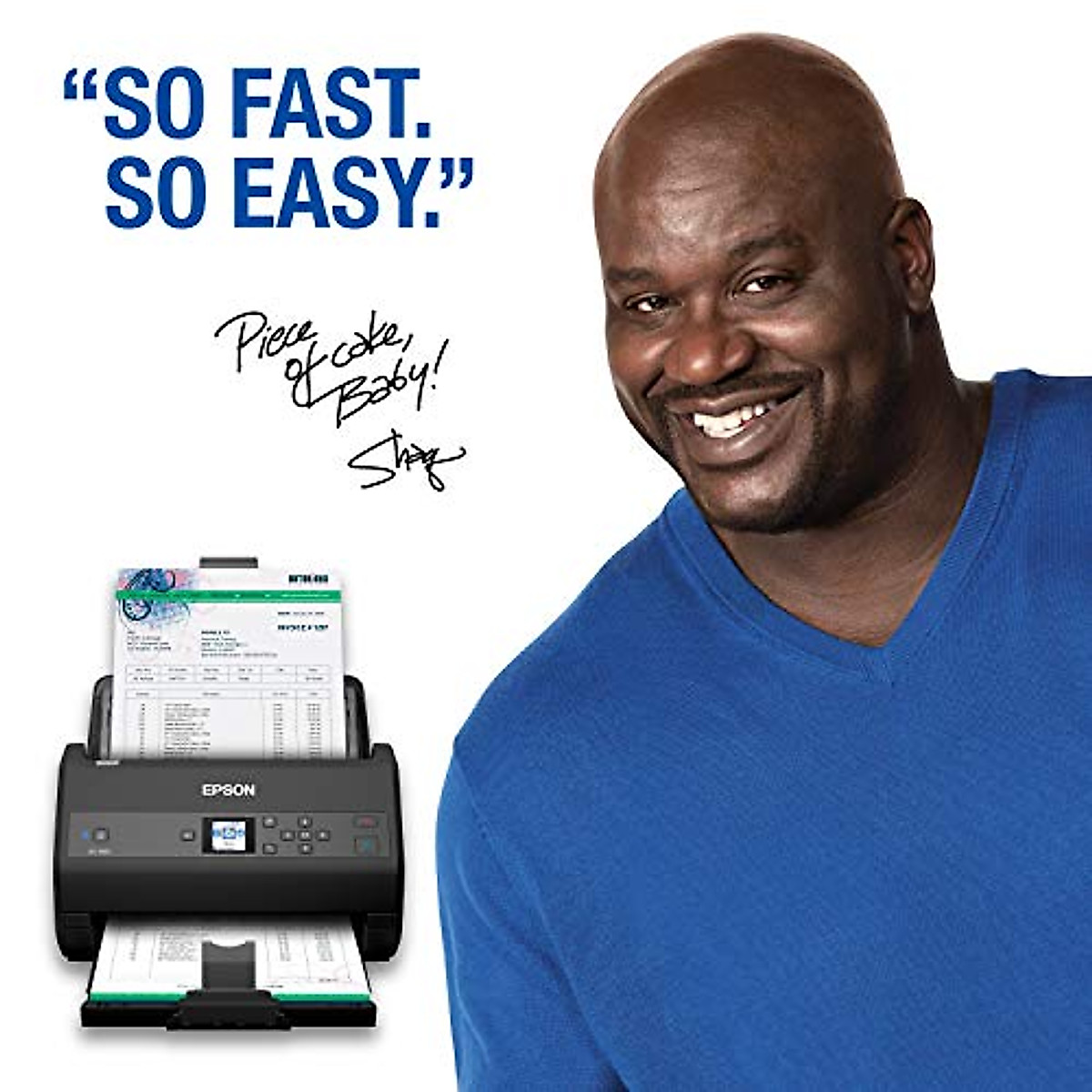 Epson Workforce ES-865 High Speed Color Duplex Document Scanner with Twain Driver