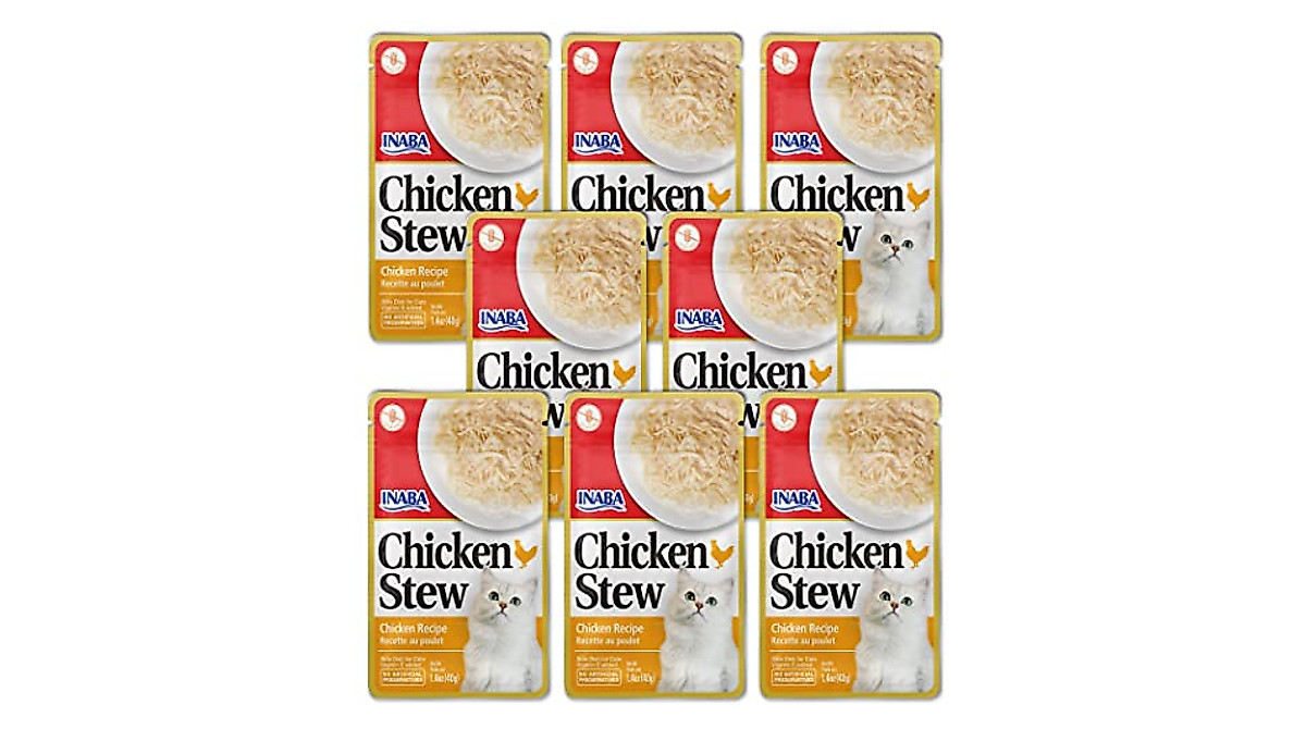 INABA Chicken Stew - Fun, Healthy Cat Food Topper