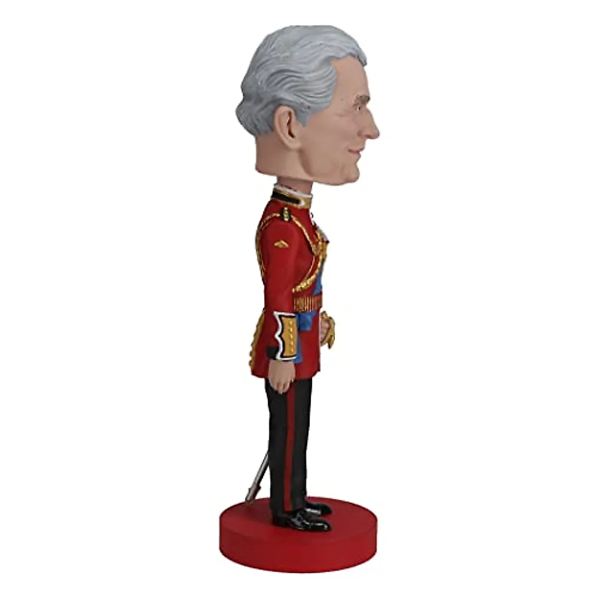Royal Bobbles Charles III Nostalgic Limited Edition Prince Bobblehead, Premium Polyresin Lifelike Figure, Unique Serial Number, Exquisite Detail